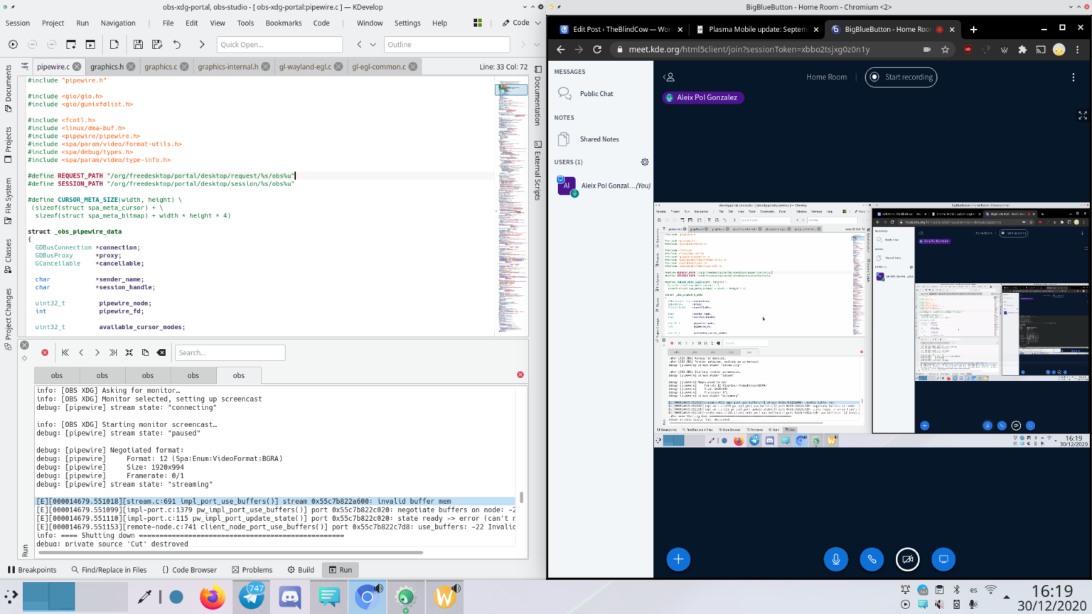 My 2020 with KWin Wayland – TheBlindCow